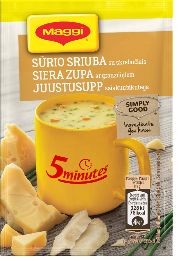 MAGGI INSTANT SOUP BUNDLE Chicken Mushroom Tomato Flavor Variety (8 ...