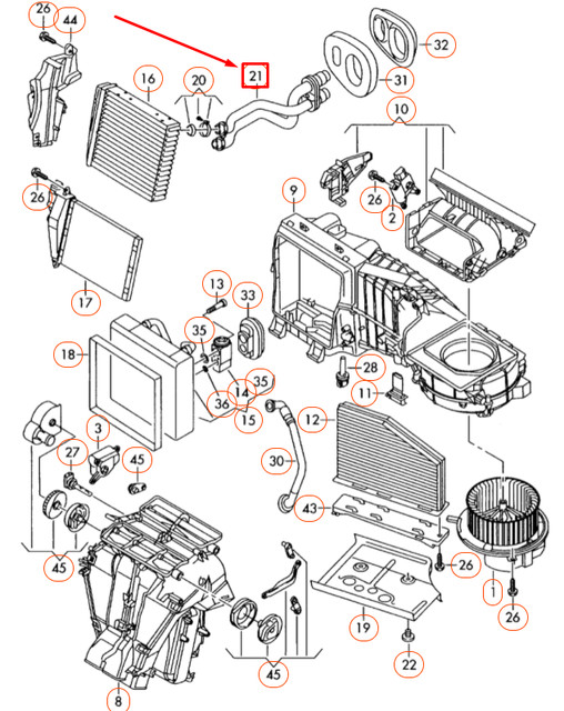Volkswagen 561819857 Genuine OEM Water Pipe for sale online | eBay