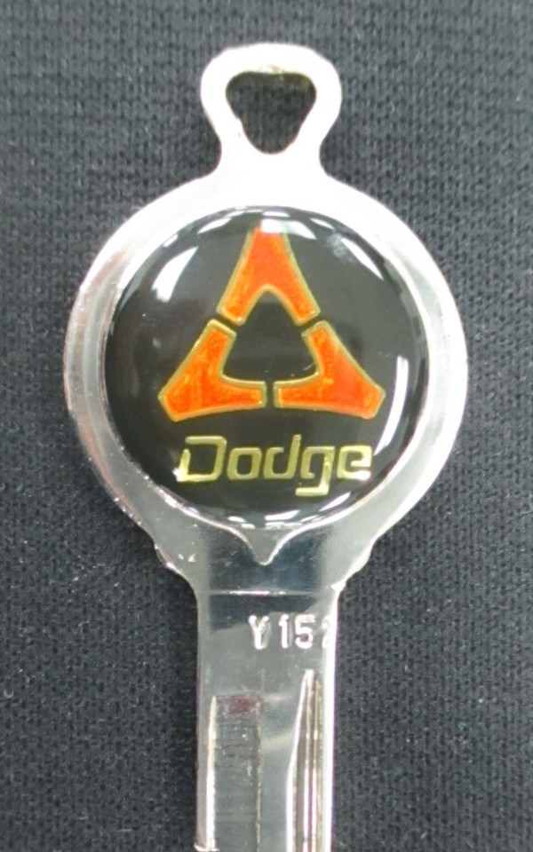 Black DODGE Truck Triangle (Fratzog) 2 pc Classic Key & Fob Set 1957 ...