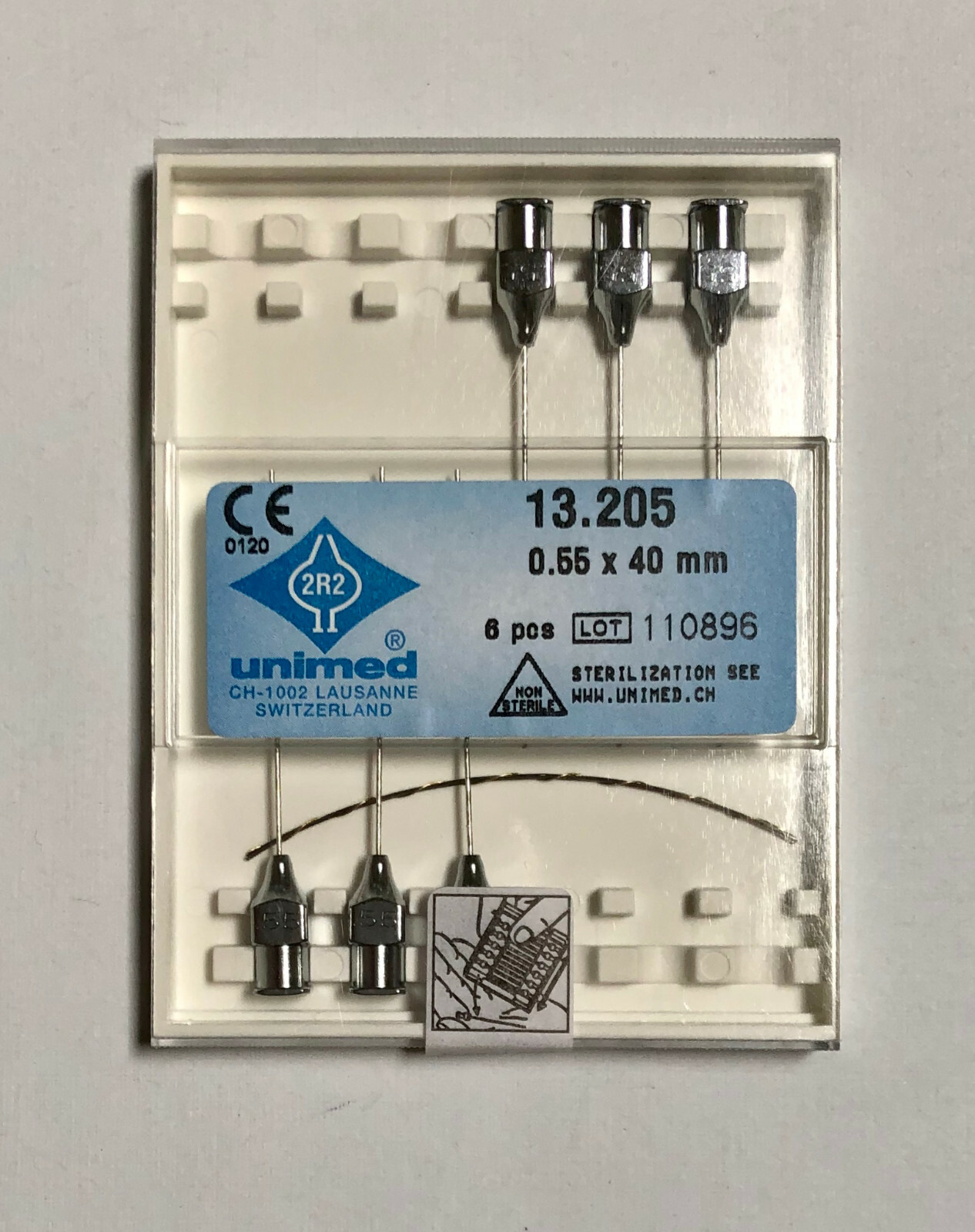 Cytiva (GE Healthcare) Injection Needles o.d. 0.55x40 mm, pack of 6 | eBay