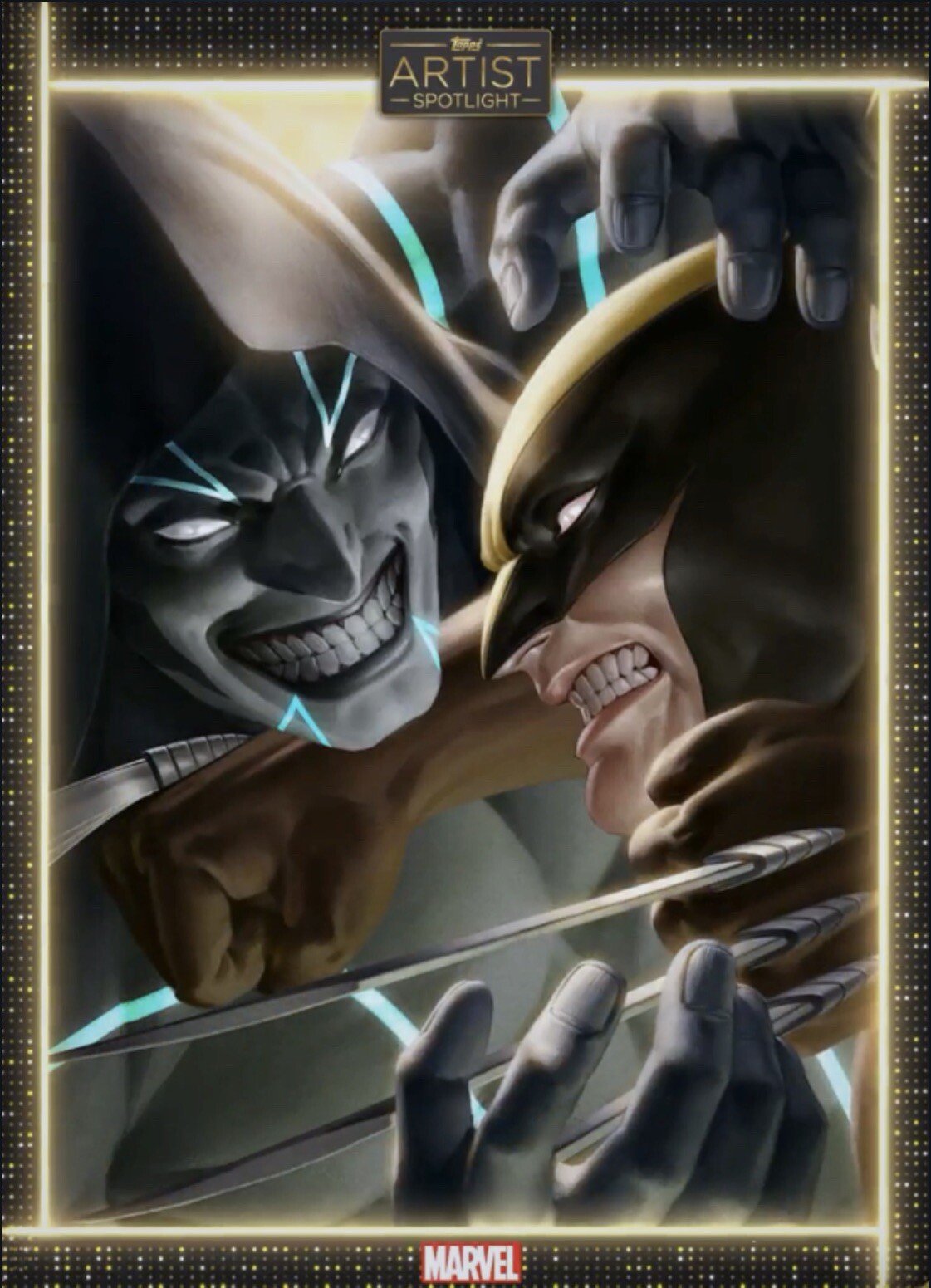 Topps Marvel Collect Artist Spotlight Jungguen Yoon Wolverine Gold Epic ...