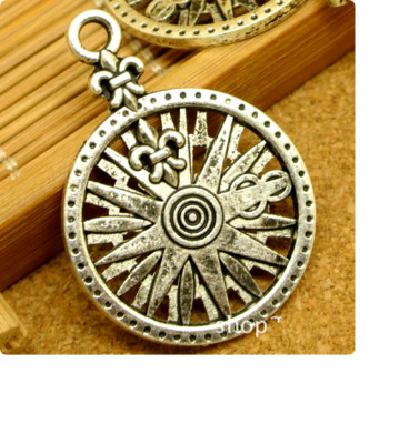 CELTIC COMPASS NAUTICAL Pendant On 22" 925 Sterling Silver Necklace | eBay