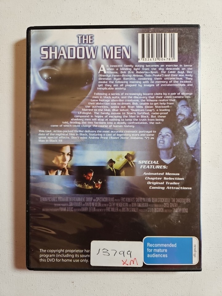 The Shadow Men (DVD, 1997) 9335892001028| eBay