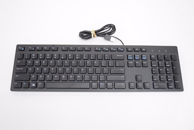 Dell KB216t Desktop Computer USB Keyboard Ultra Slim Thin Corded | eBay