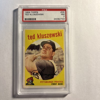 1959 Topps Ted Kluszewski - Card # 35 / PSA 7 | eBay