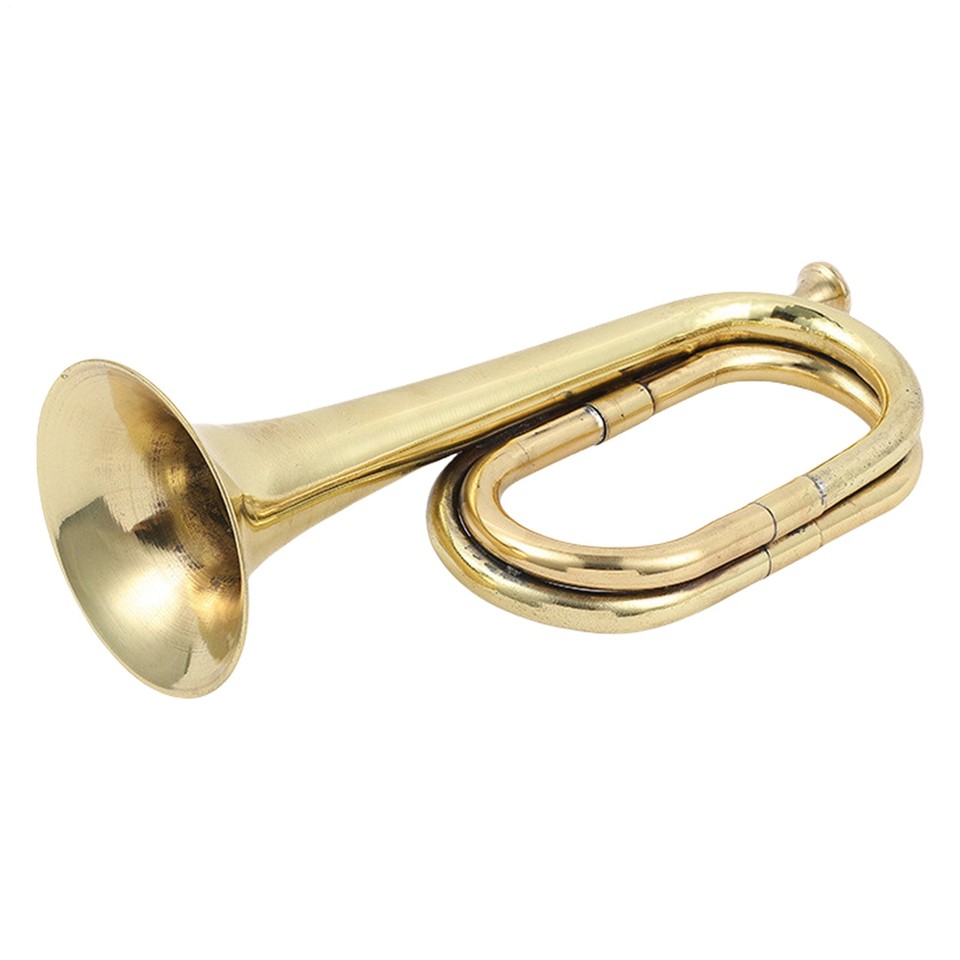 Bugle Brass Instrument Military Cavalry Trumpet Bugle For School Band ...