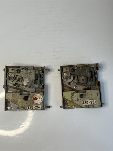 Parts 2 Coin Mech 130-25 Coin Mechanism Token Rejector Untested Lot ...