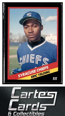 Eric Yelding 1988 CMC Syracuse Chiefs #17 Toronto Blue Jays | eBay