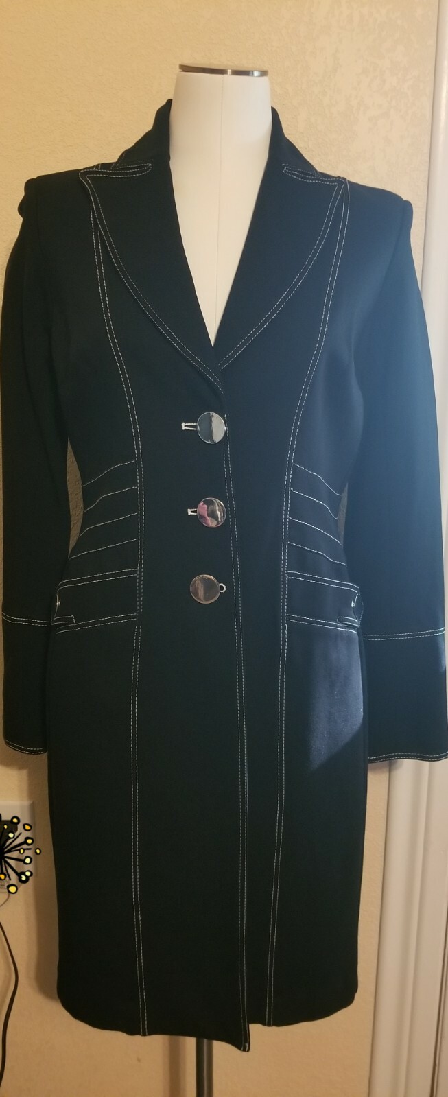 Caché Countour Collection Black Fashion Womens Sz M. … - Gem