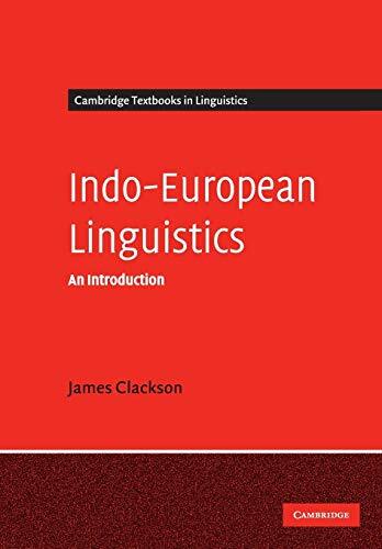 Indo-European Linguistics: An Intro..., Clackson, James | eBay.de