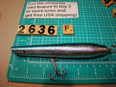 V2636 F COTTON CORDELL 6 INCH PENCIL POPPER Fishing Lure | eBay