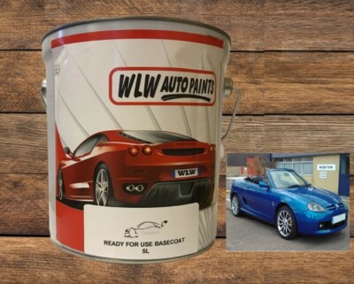 FOR ROVER TROPHY BLUE JFV 2K SOLVENT BASECOAT CAR PAINT MIX READY FOR ...