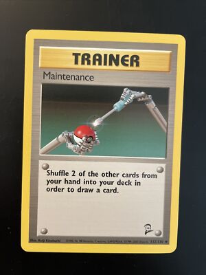 MAINTENANCE - 112/130 - Base Set 2 - Pokemon Card - NM | eBay