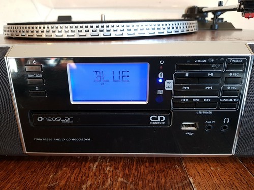 Neostar Tcdr-30c Turntable Tape CD Mp3 Player Recorder System With ...