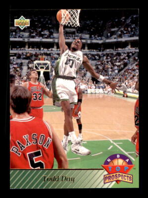 1992 Basketball Upper Deck Todd Day Milwaukee Bucks #470 TP-3 | eBay