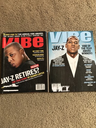 Rare!! Jay Z Vibe Magazine 2 Issues Jan 2003 & Jan 2004 Original | eBay