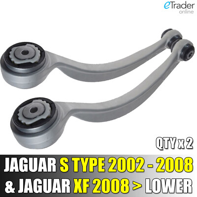 FOR JAGUAR S TYPE XJ XF FRONT SUSPENSION LOWER WISHBONES TRACK CONTROL ...
