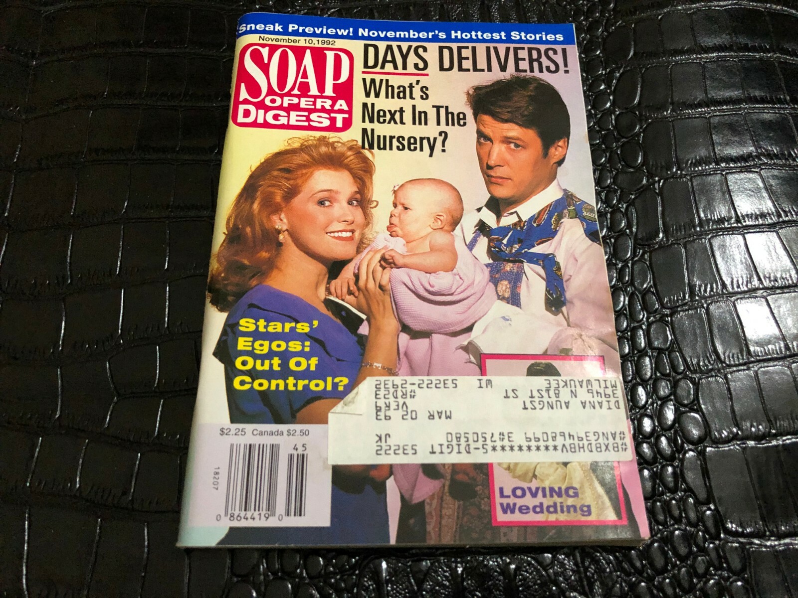 NOV 10 1992 SOAP OPERA DIGEST magazine | eBay