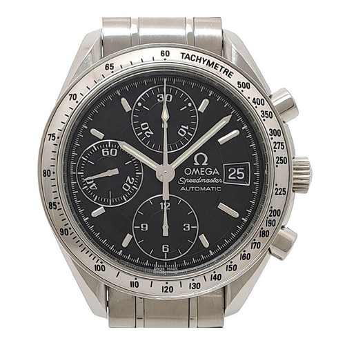 OMEGA 3513.50 Speedmaster Chronograph Date Automatic Stainless steel ...