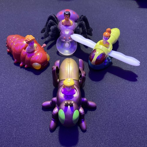 Burger King Creepy Insect Toys Bug Riders Kids Club Vintage Play Set ...