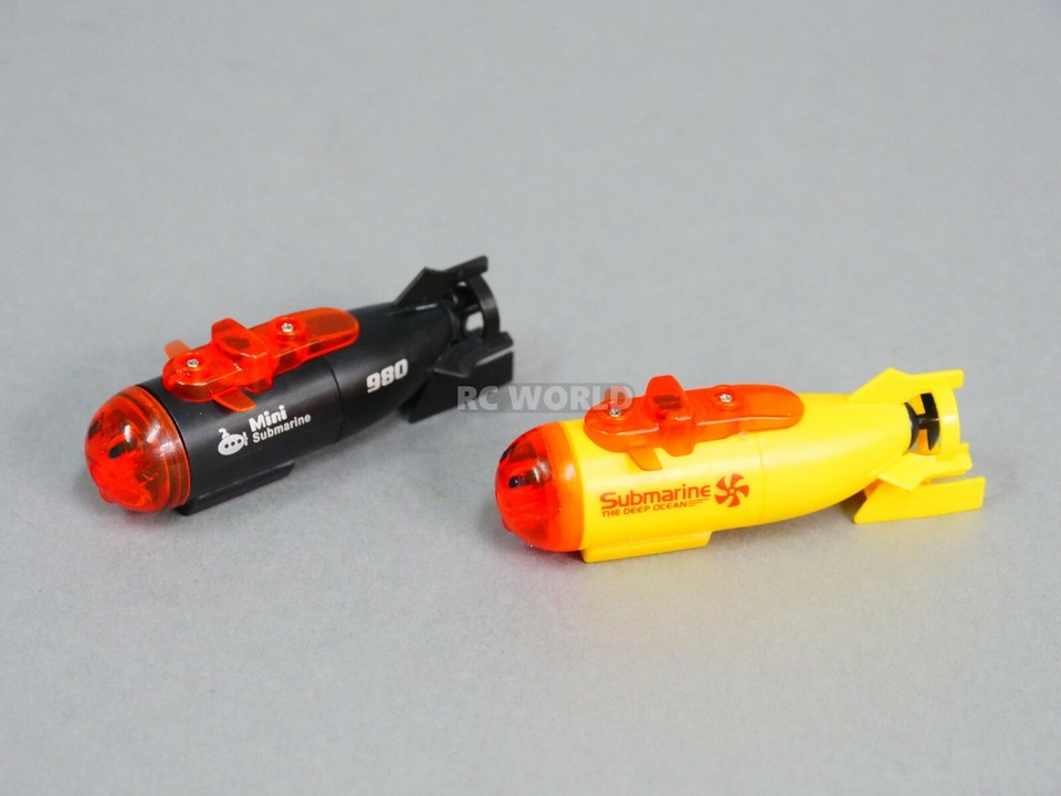 Remote Control RC Micro SUBMARINE MINI RC SUB RC Toy + Extra Batteries ...