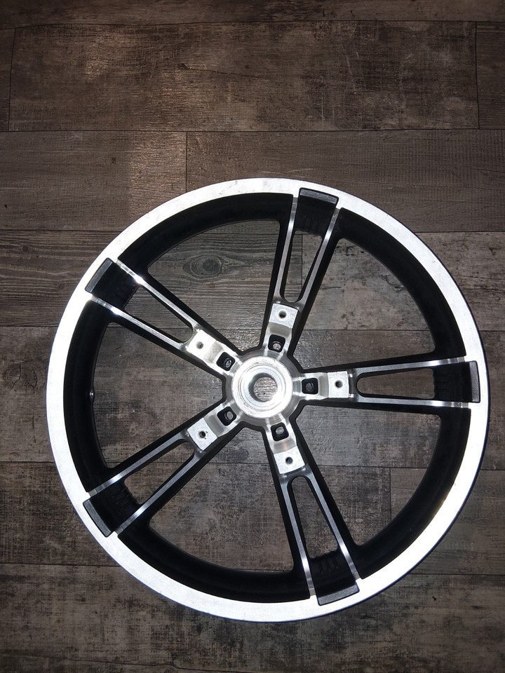 2014-2019 Harley Davidson Touring Enforcer Front Wheel 5 Spoke 19x3.5 ...