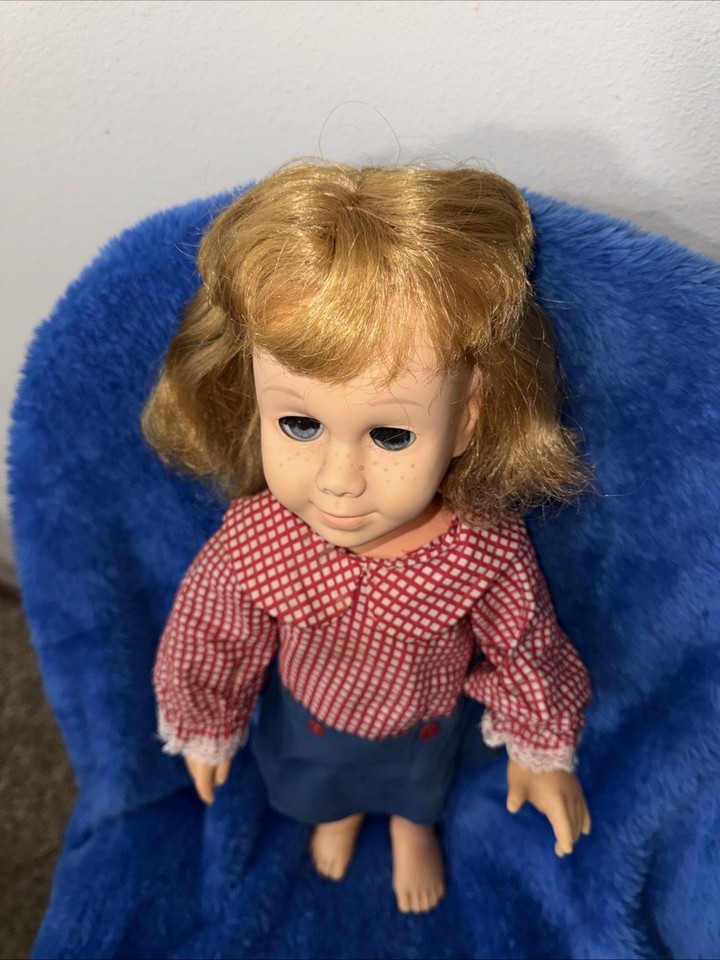 Vtg 1960s Mattel Chatty Cathy Doll CANADIAN SOFT FACE Blonde | eBay
