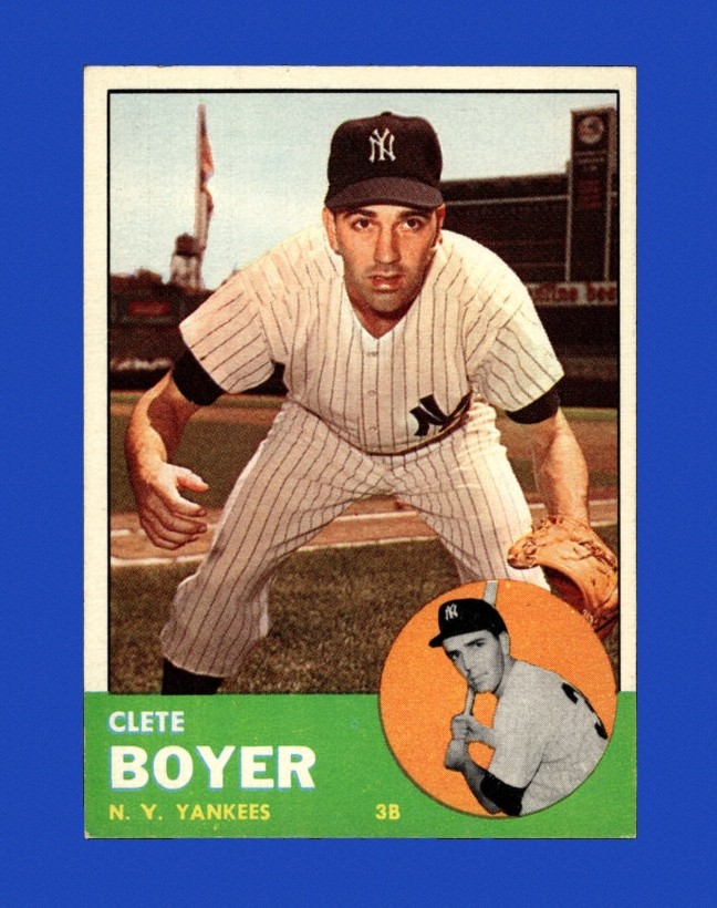 1963 Topps Set-Break #361 Clete Boyer EX-EXMINT *GMCARDS* | eBay