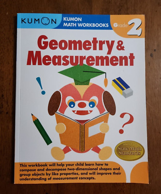 KUMON MATH Geometry & Measurement Workbook-Grade 2 NEW 9781934968314| eBay