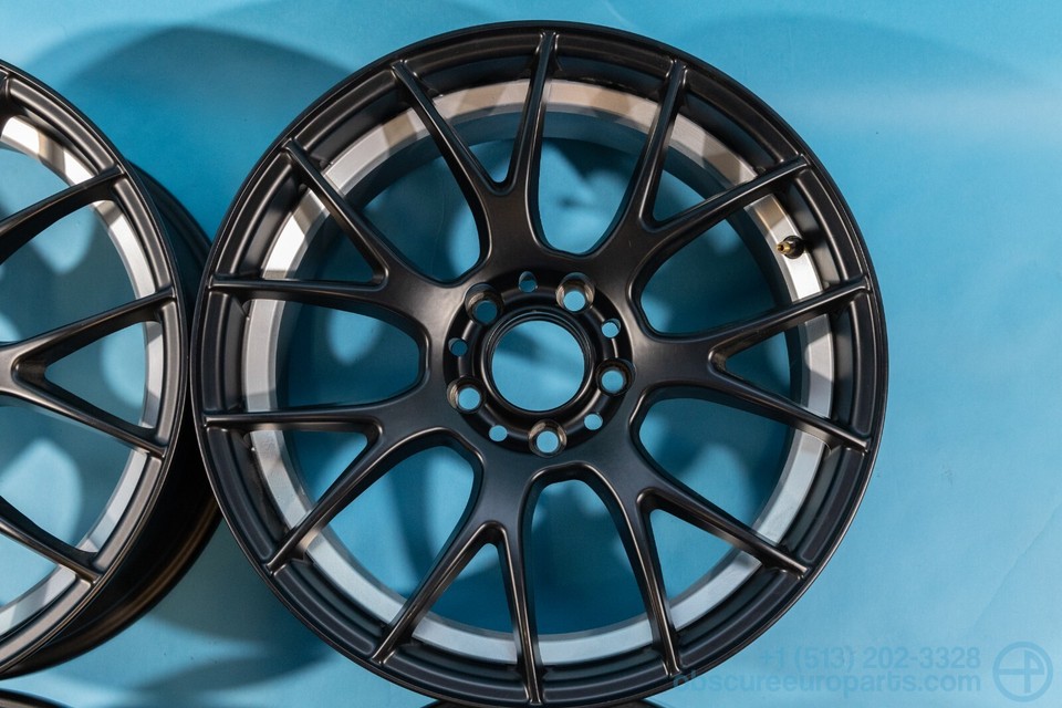 Used ASA GT5 Wheel Set Black 5x120.65 18x8 ET42 Cadillac CTS Fitment | eBay