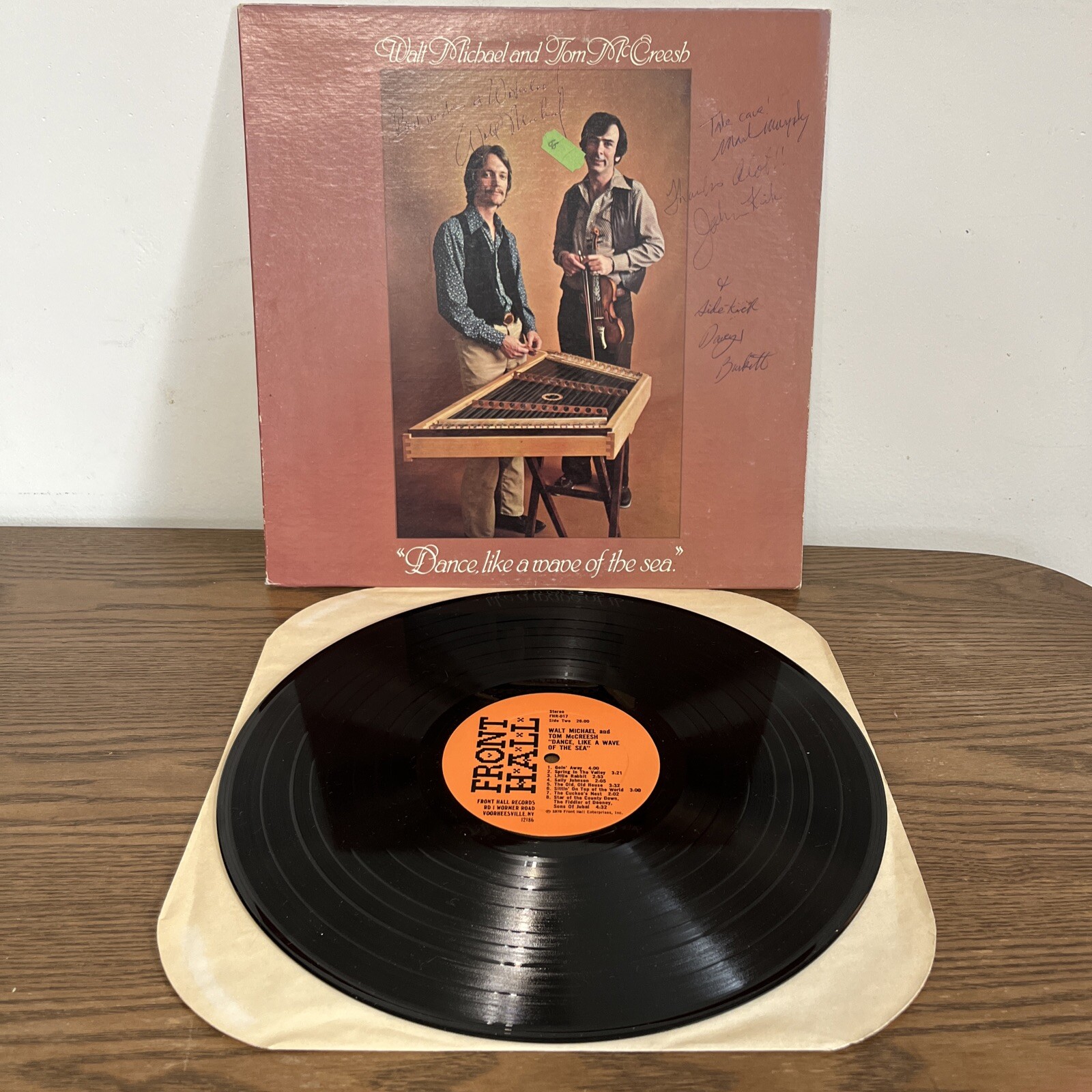 Walt Michael and Tom McCreesh, Dance, Like A Wave Of The Sea, Vinyl LP ...