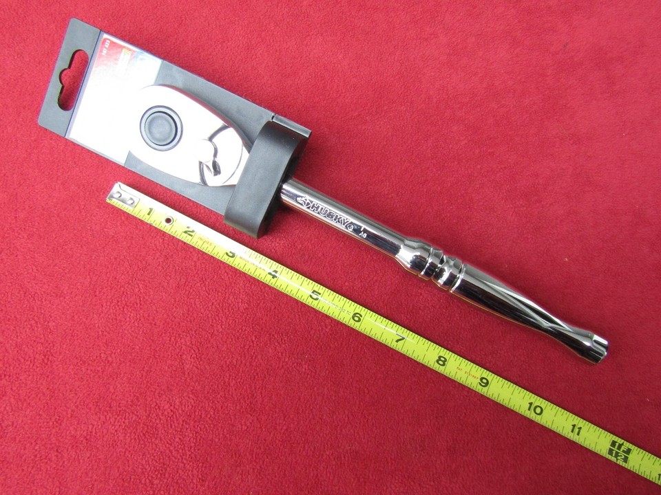 NEW! HUSKY 1/2" Dr. Fine Tooth Full Polish Ratchet Wrench 72 Teeth Part ...