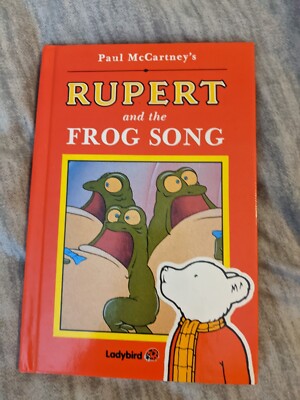 Paul McCartney’s Rupert And The Frog Song Hardback Book By Ladybird ...