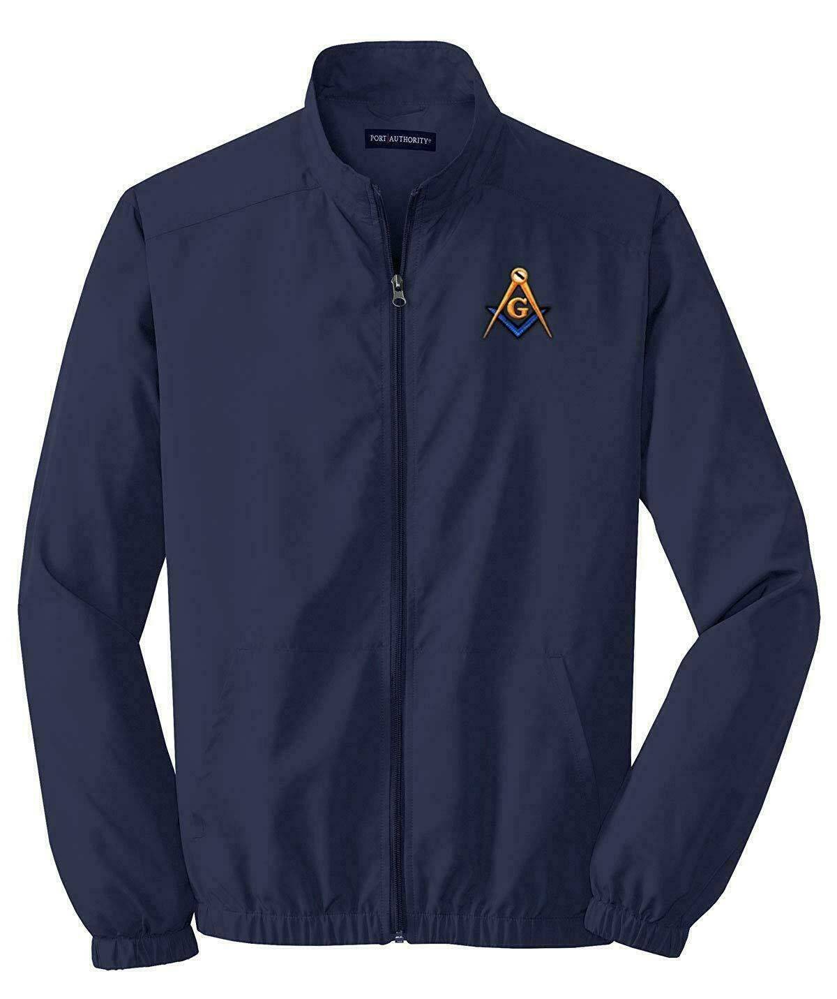 Mason Blue Lodge Fullback Jacket Embroidered Masonic Freemason | eBay