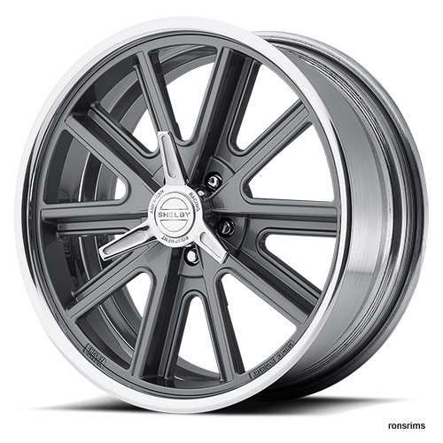 1) 20x12" AMERICAN RACING 407's SHELBY COBRA WHEELS CHEVY GM FORD ...