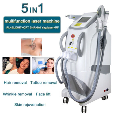 IPL OPT Laser 3 In 1 Nd Yag Tattoo Removal Machine Laser Hair Removal ...