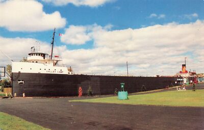 SHIP SS VALLEY CAMP Great Lakes Freighter later Maritime History SOO ...