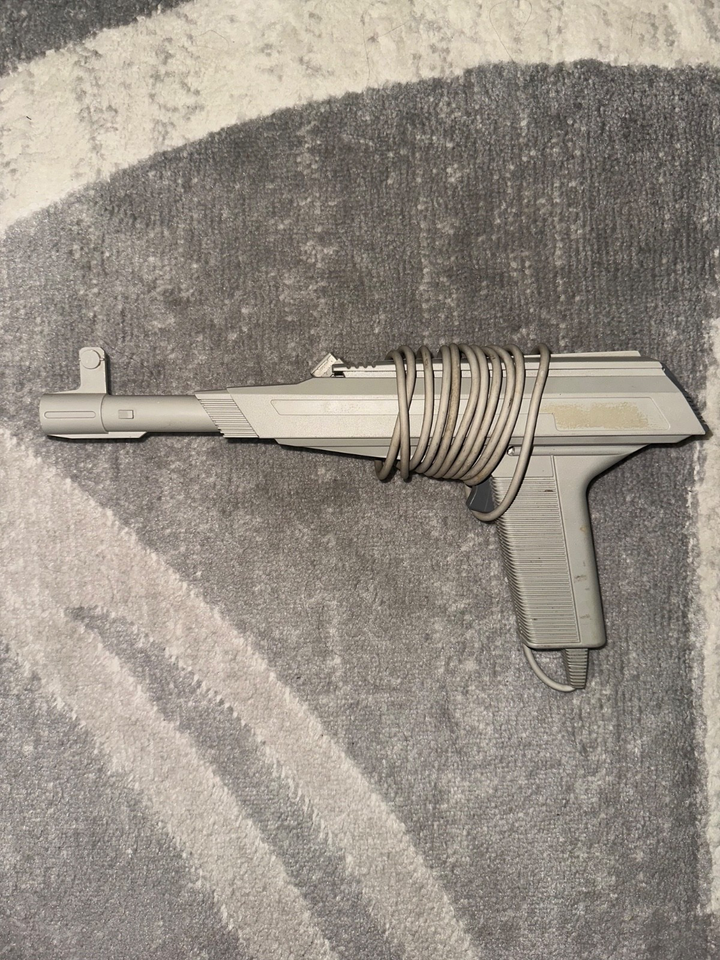 VTG Atari XE Game System XEGS Light Gun Blaster Gray Untested | eBay