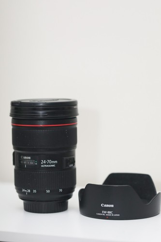 Canon EF 24-70mm F/2.8L II USM Lens - Excellent Condition + UV Filter ...
