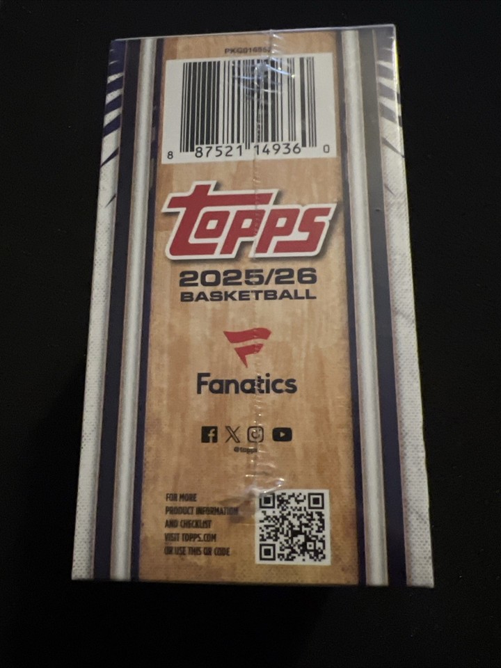 2025-26 Topps Basketball Value Blaster Box Fanatics Exclusive Factory ...