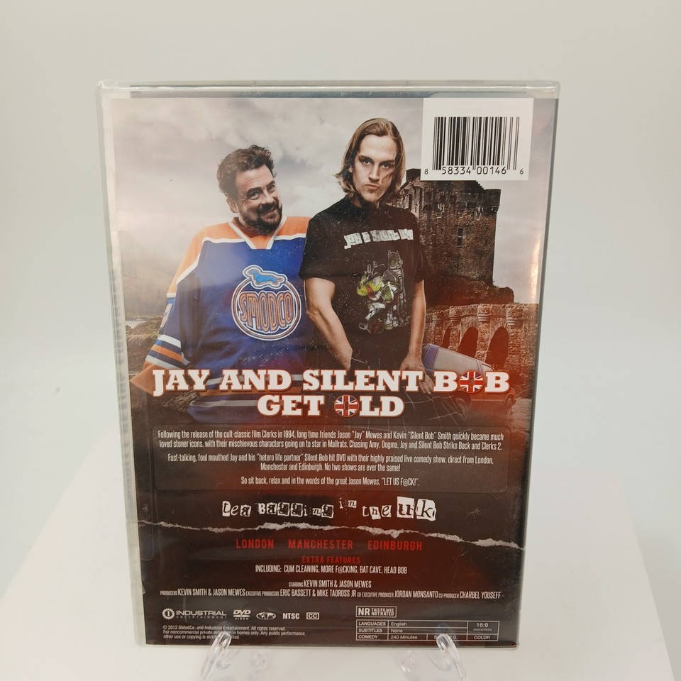 Jay & Silent Bob Get Old: Tea Bagging In The UK DVD Kevin Smith Jason ...