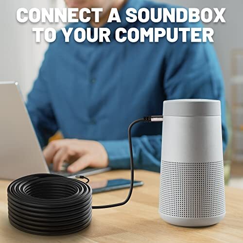 3.5mm Auxiliary Audio Stereo Cable 4 Feet 2 Pack Male To Male Aux Cord ...