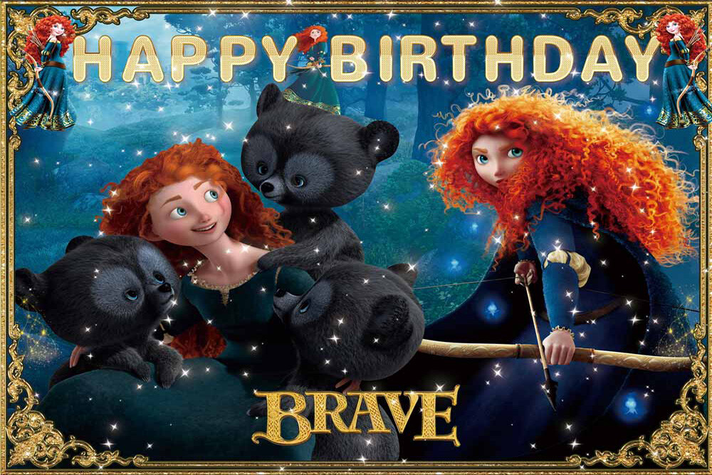 Disney Brave Merida Happy Birthday Song