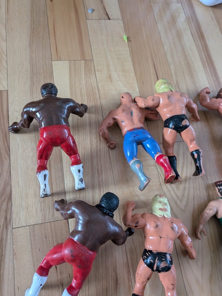 WWF LJN Lot of 12 Vintage Wrestling Figures Toys Wwe | eBay