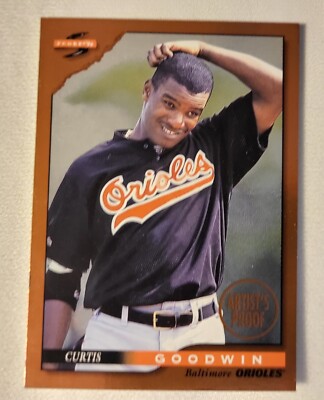 1996 Score Dugout Collection Series 1 Artist's Proof Curtis Goodwin #25 ...