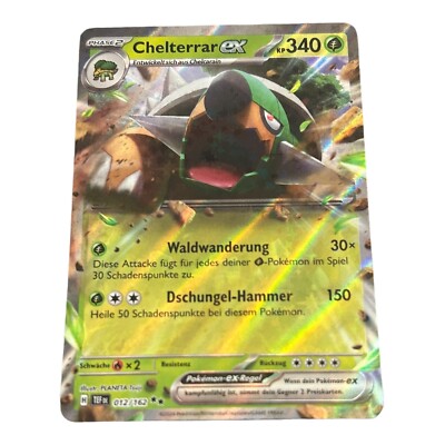 Pokemon Gewalten der Zeit TCG Karte Chelterrar 012/162 Holo | eBay.de