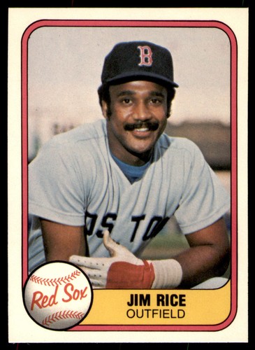 1981 Fleer #222 Jim Rice Boston Red Sox Card | eBay