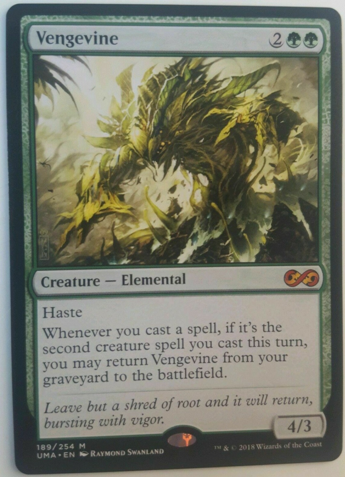 Vengevine Ultimate Masters MTG Magic the Gathering Reanimator Dredge ...