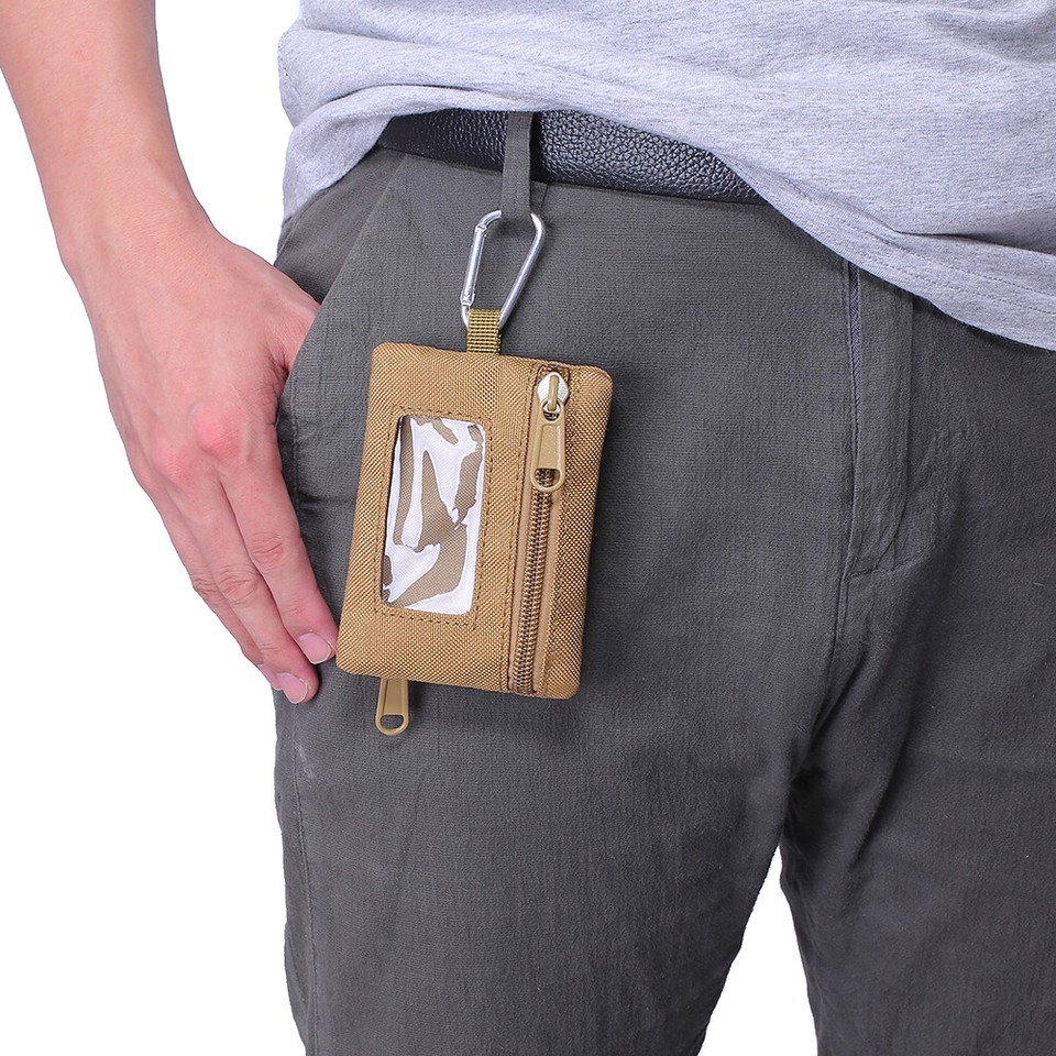 Tactical Small EDC Key Coin Holder Purse Pocket Wallet Waist Belt Bag ...