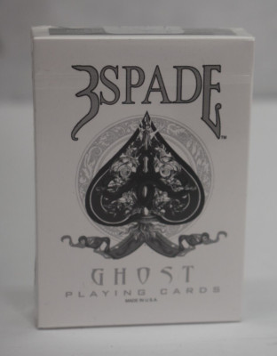 Ellusionist Ghost Playing Cards Magic Gaffed Deck White USPC Sealed ...